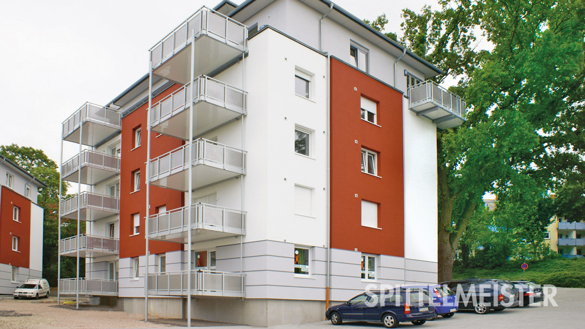 Schöck Isokorb -- Ein gutes Projektbeispiel -- Balkone in Wörrstadt